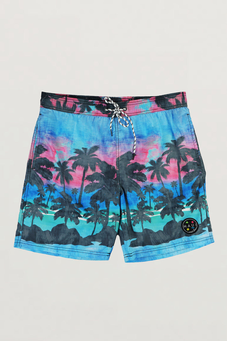 Vintage Pura Vida Pool Shorts
