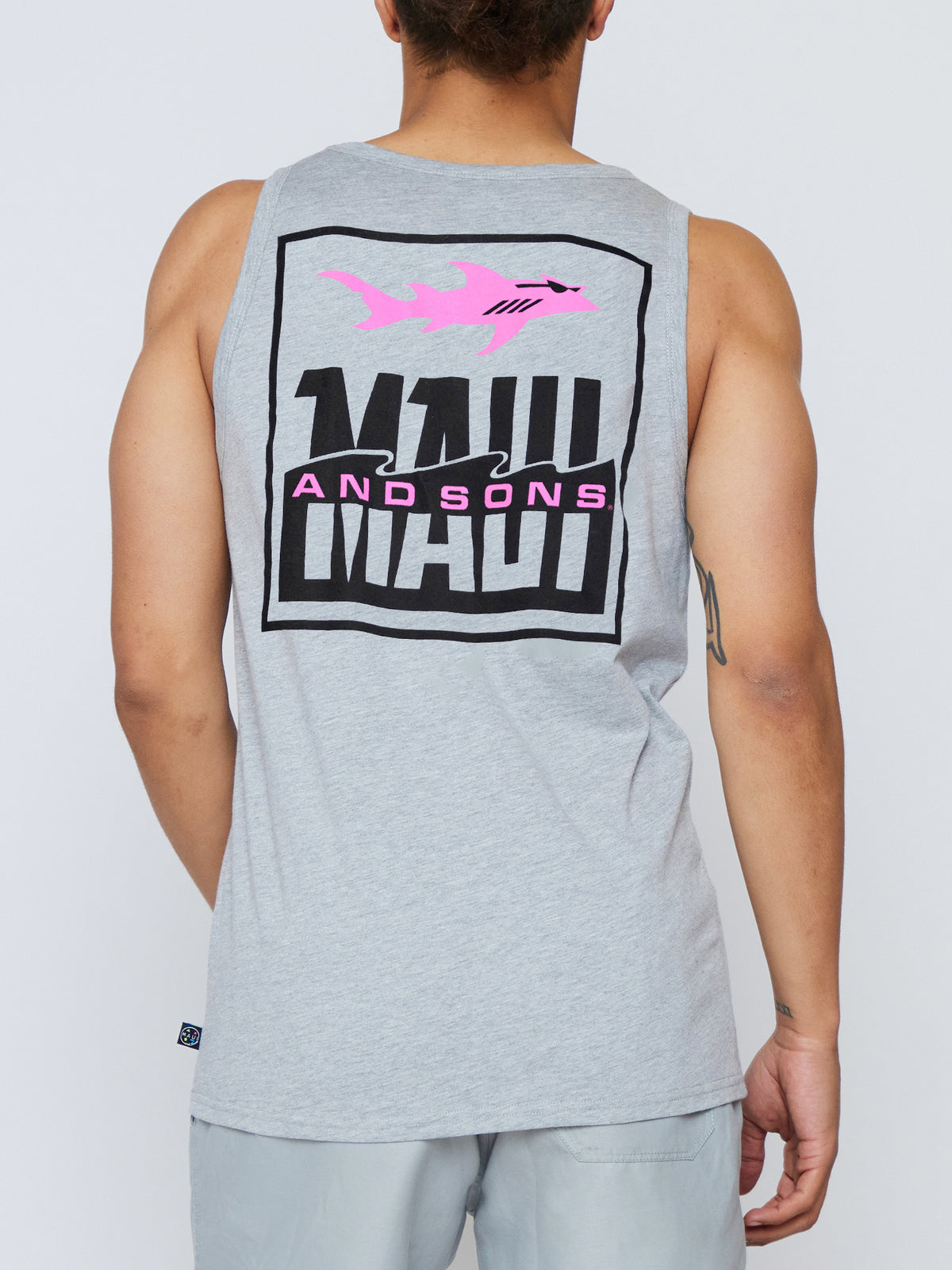 Classic Fish Out Of Water Tank Top-Multi Colors | Maui and Sons